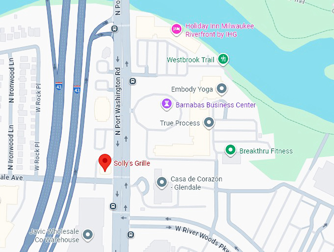 16. solly&rsquo;s grille map