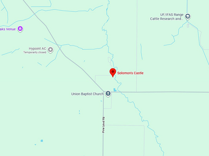 16. solomon's castle map