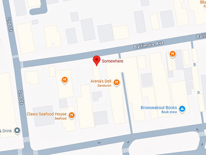 16. somewhere rehoboth beach map