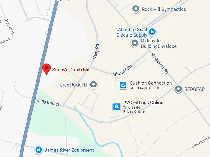 16. sonny&rsquo;s dutch mill map