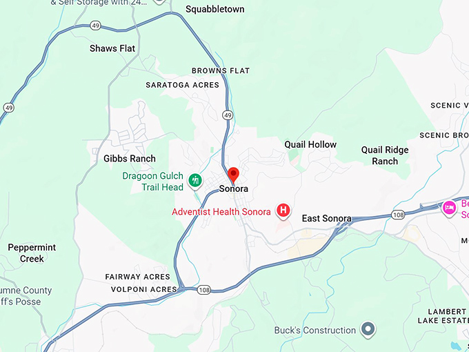 16. sonora ca map