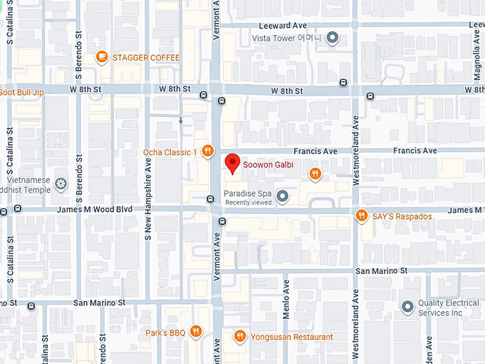 16. soowon galbi map