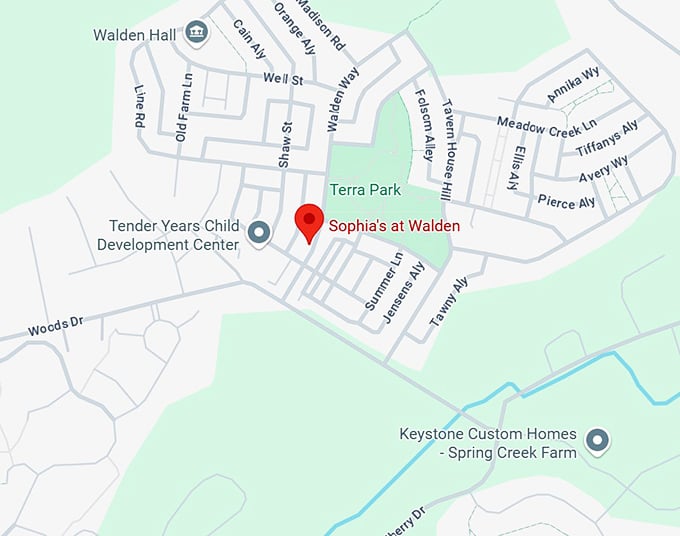 16. sophia's at walden map