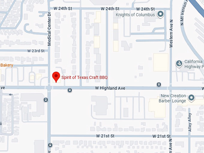 16. spirit of texas craft bbq map