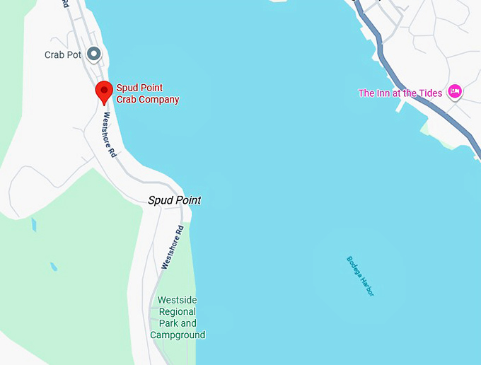16. spud point crab company map