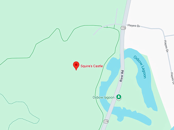 16. squire's castle map