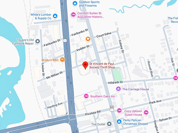 16. st vincent de paul society thrift shop map