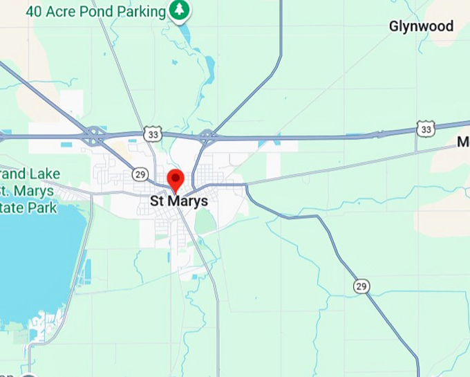 16. st. marys map