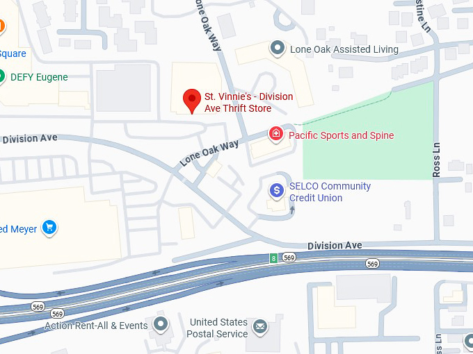 16. st. vinnie's division ave thrift store map
