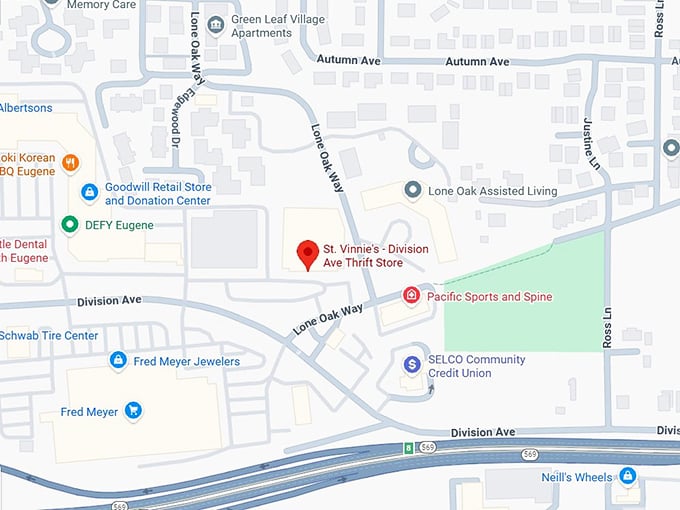 16. st. vinnie's division ave thrift store map