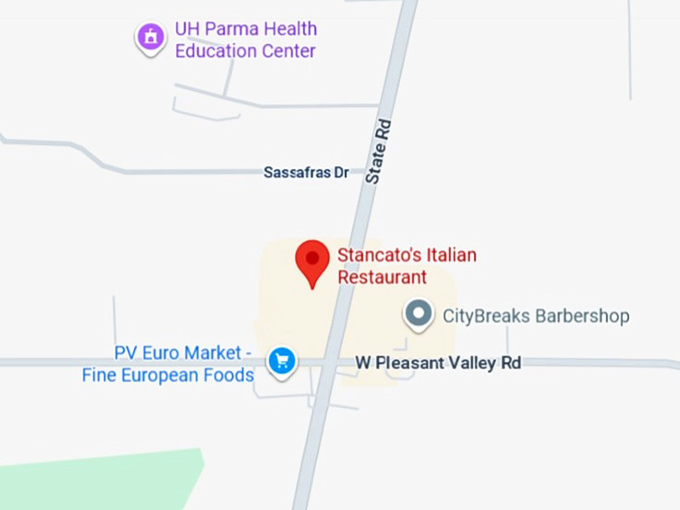 16. stancato&rsquo;s italian restaurant map