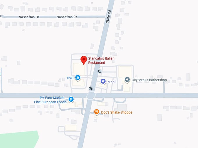 16. stancato's italian restaurant map