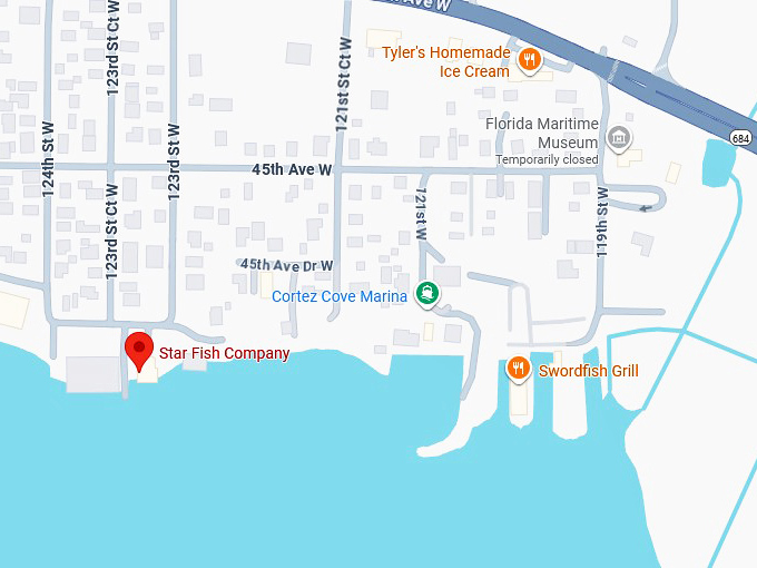 16. star fish company map