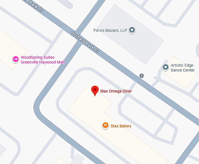 16. stax omega diner map