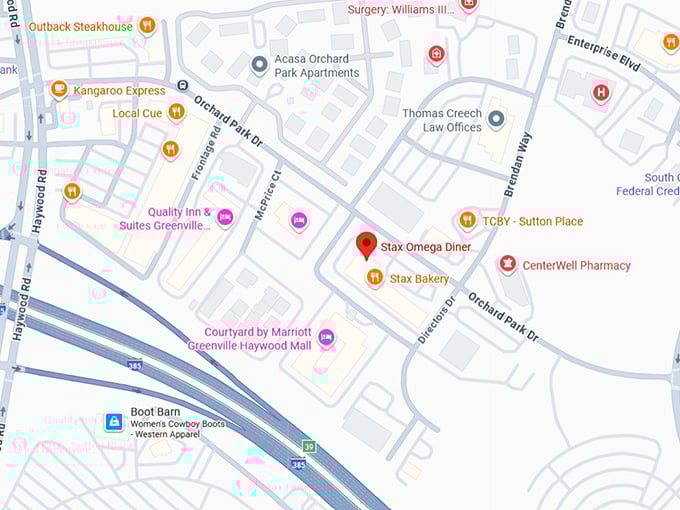 16. stax omega diner map