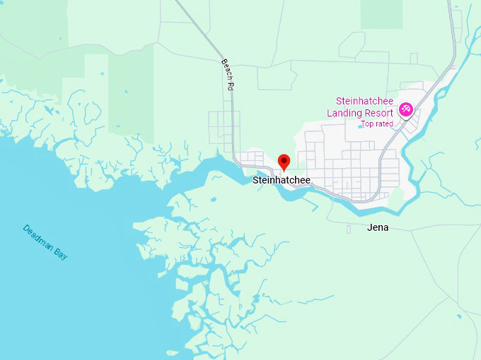 16. steinhatchee map