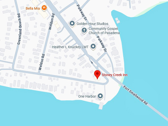 16. stoney creek inn map