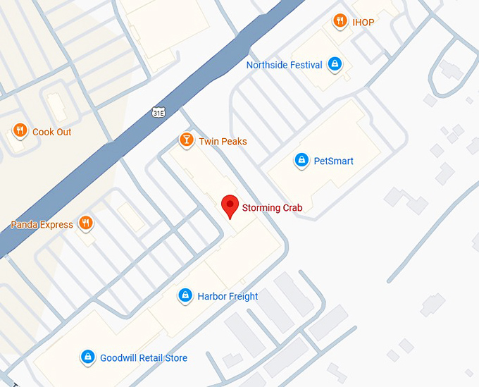 16. storming crab map