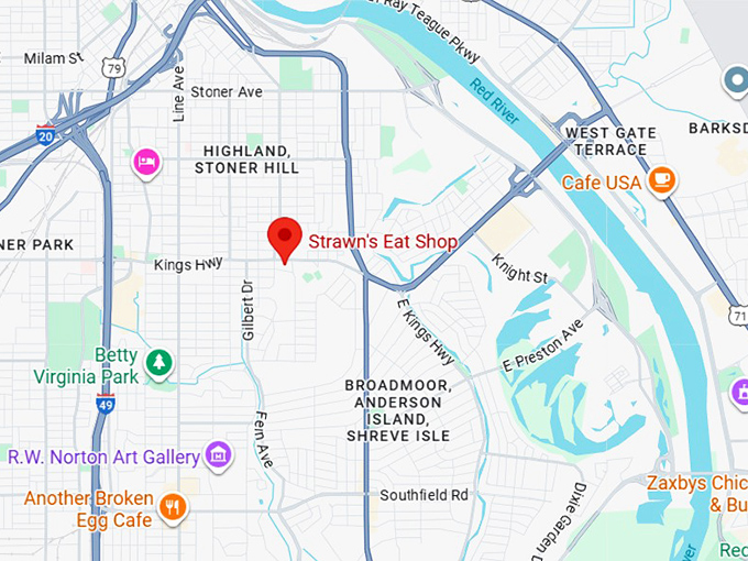 16. strawn&rsquo;s eat shop map