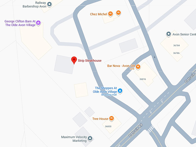 16. strip steakhouse map