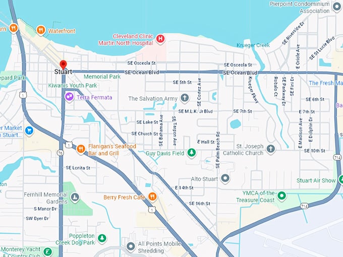 16. stuart, fl map