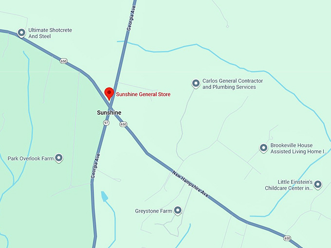 16. sunshine general store map