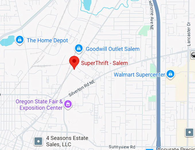 16. superthrift salem map