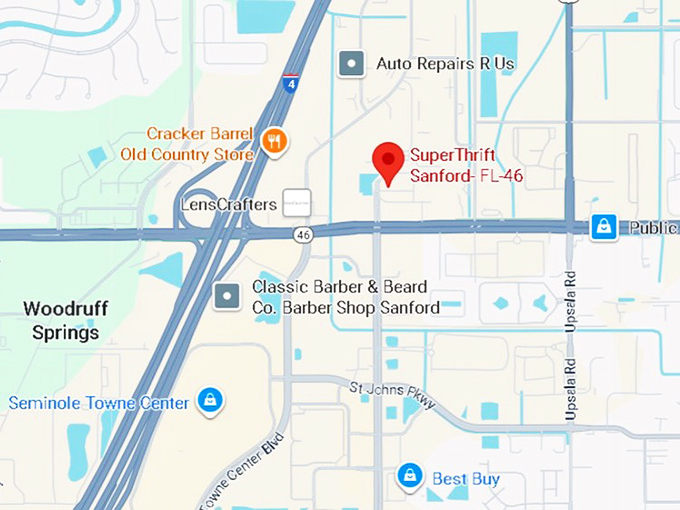 16. superthrift sanford fl 46 map