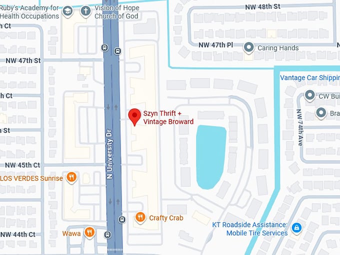 16. szyn thrift + vintage broward map