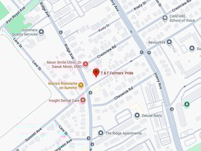 t & f farmers' pride map