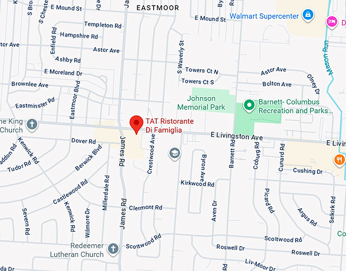 16. tat ristorante di famiglia map