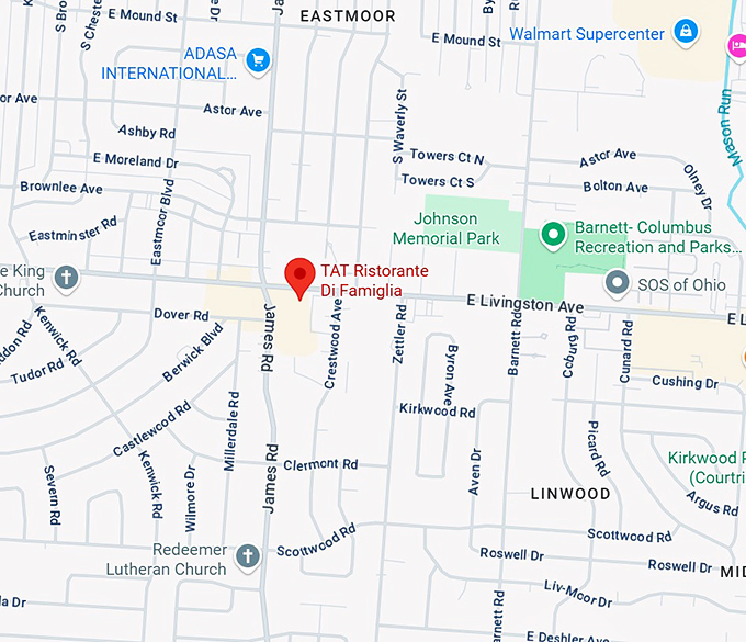 16. tat ristorante di famiglia map