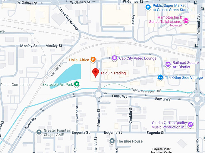 16. talquin trading co map