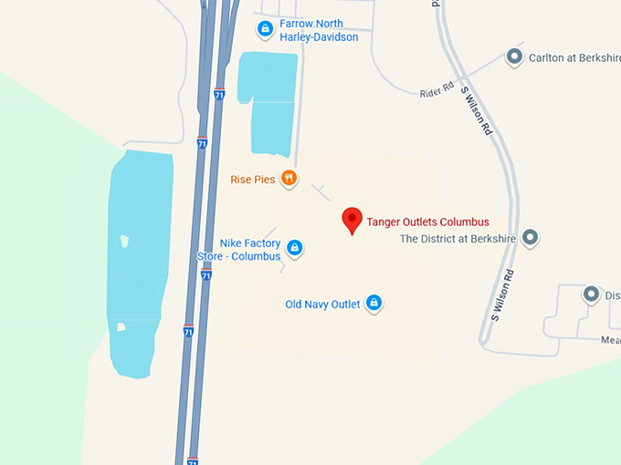 16. tanger outlets columbus map