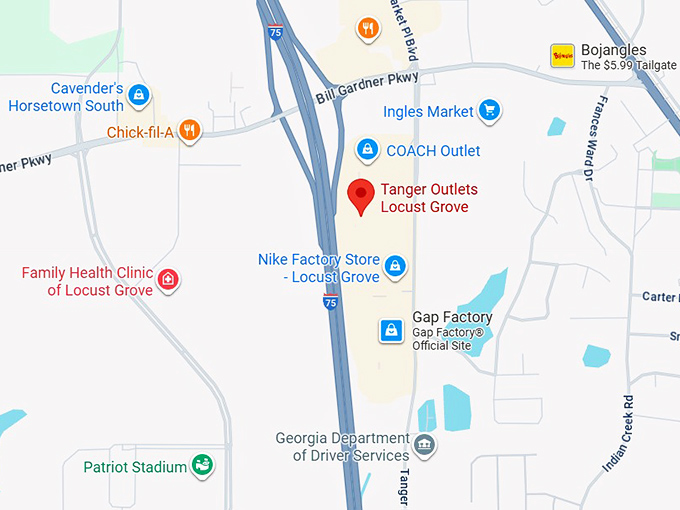 16. tanger outlets locust grove map