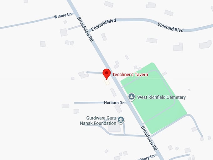 16. teschner's tavern map