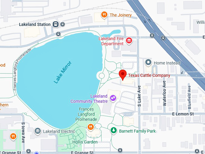 16. texas cattle company map