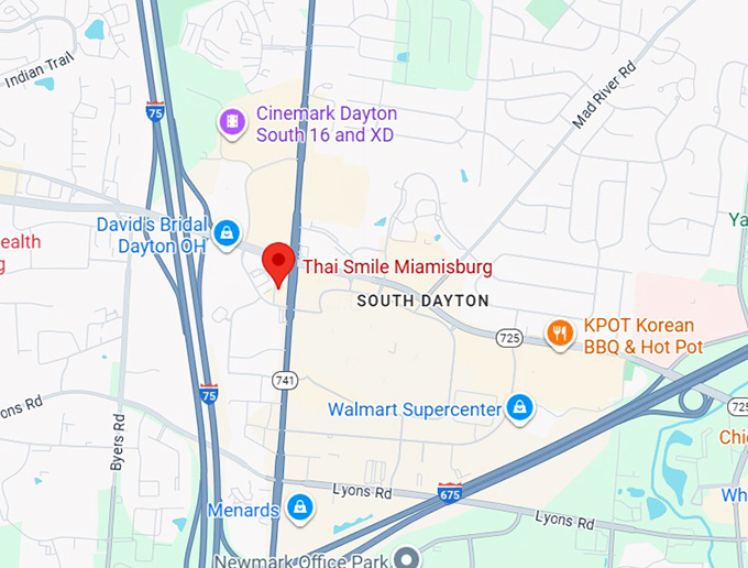 16. thai smile miamisburg map