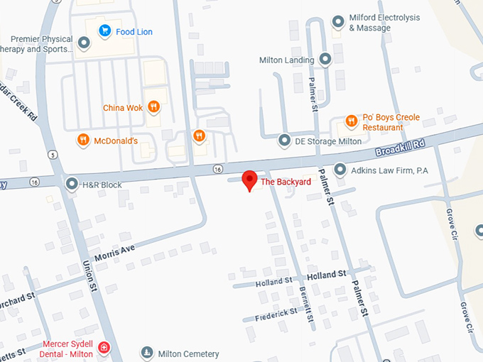 16. the backyard map