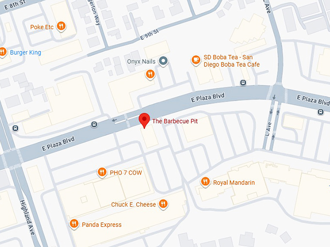 16. the barbecue pit map