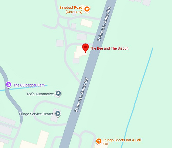 16. the bee and the biscuit map