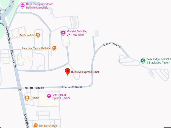 16. the buckeye express diner map