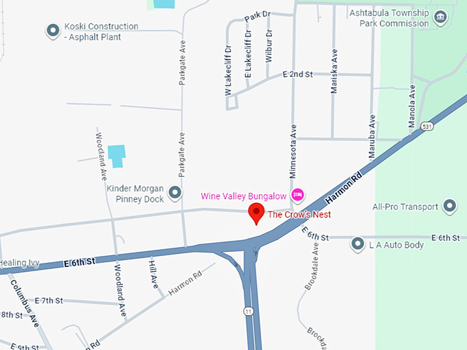 16. the crow's nest map