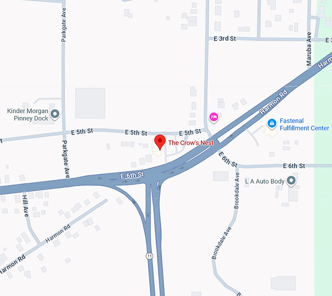 16. the crow's nest map