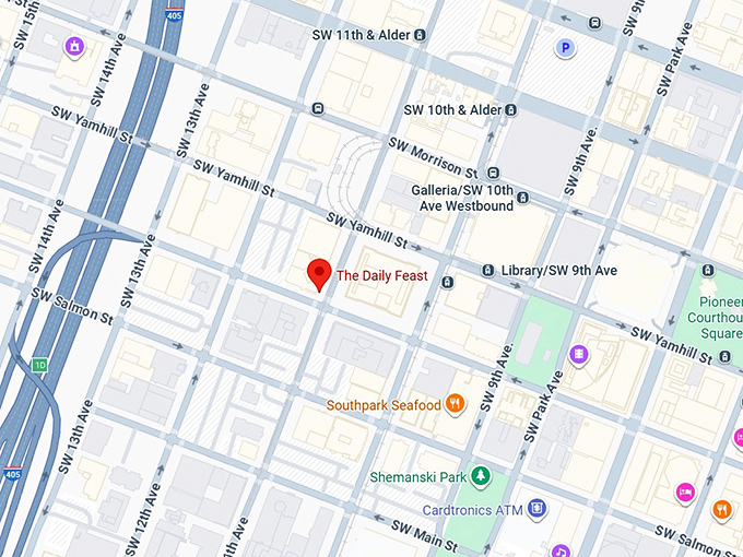 16. the daily feast map