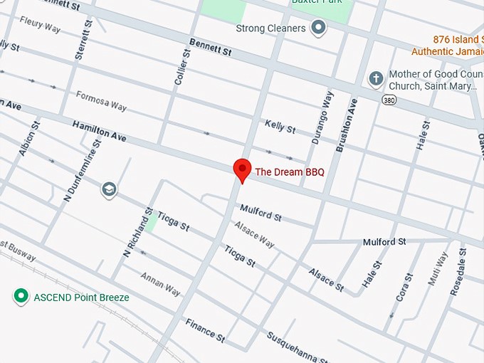 16. the dream bbq map