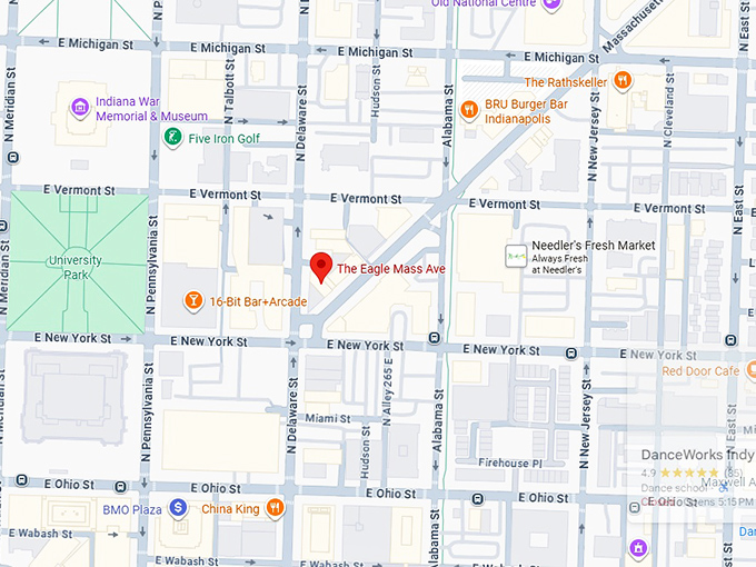 16. the eagle mass ave map