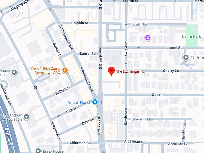 16. the exchange inc map