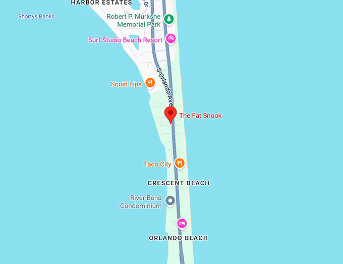 16. the fat snook map