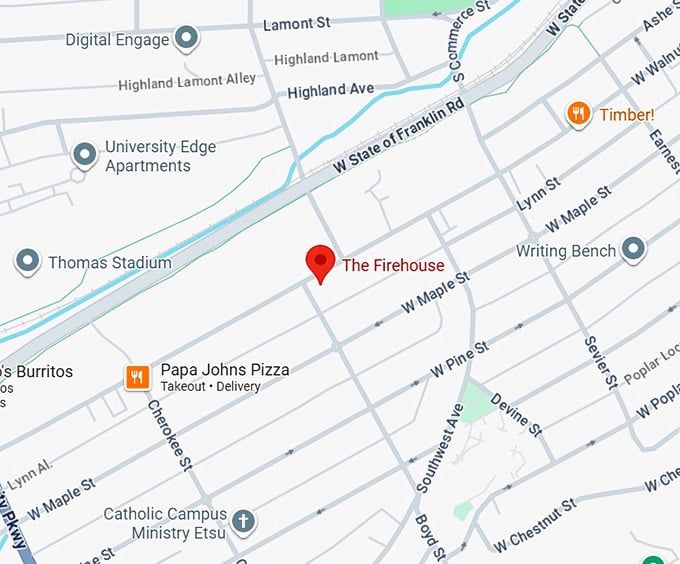 16. the firehouse map